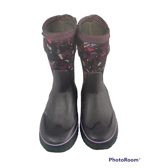 Bogs | Shoes | Purple Wildflower Little Girls Bogs Size | Poshmark